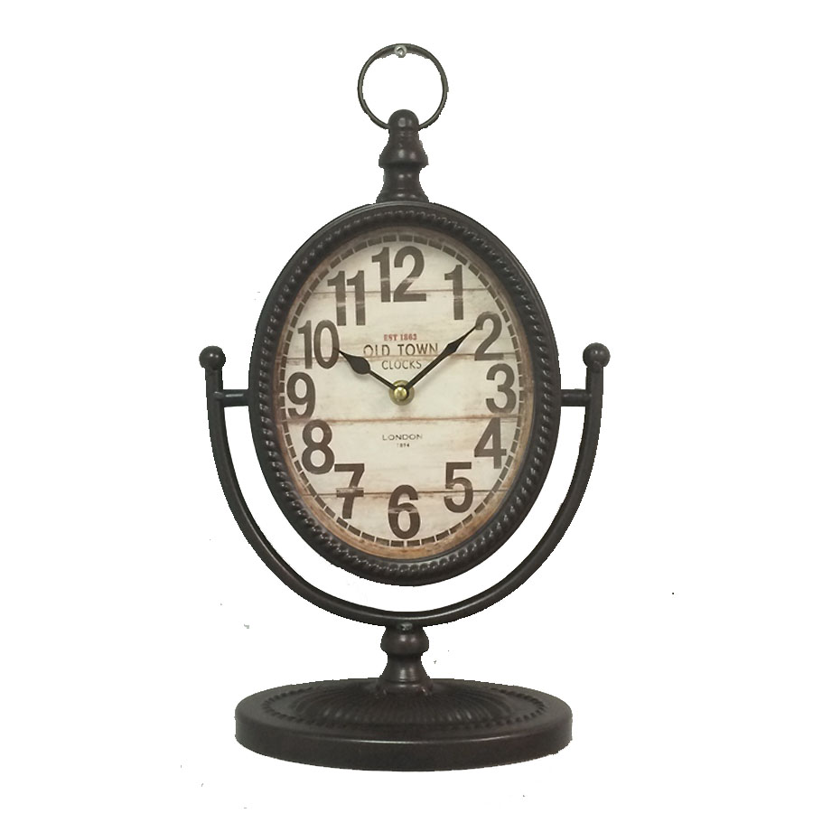 OLD TOWN London Clock (Black) | Boxman