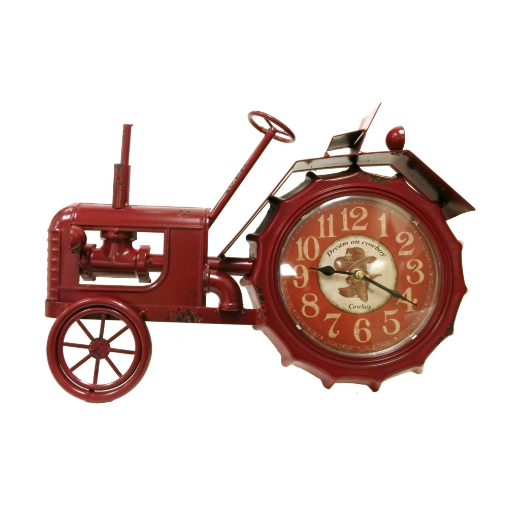 Vintage Tractor Clock | Boxman