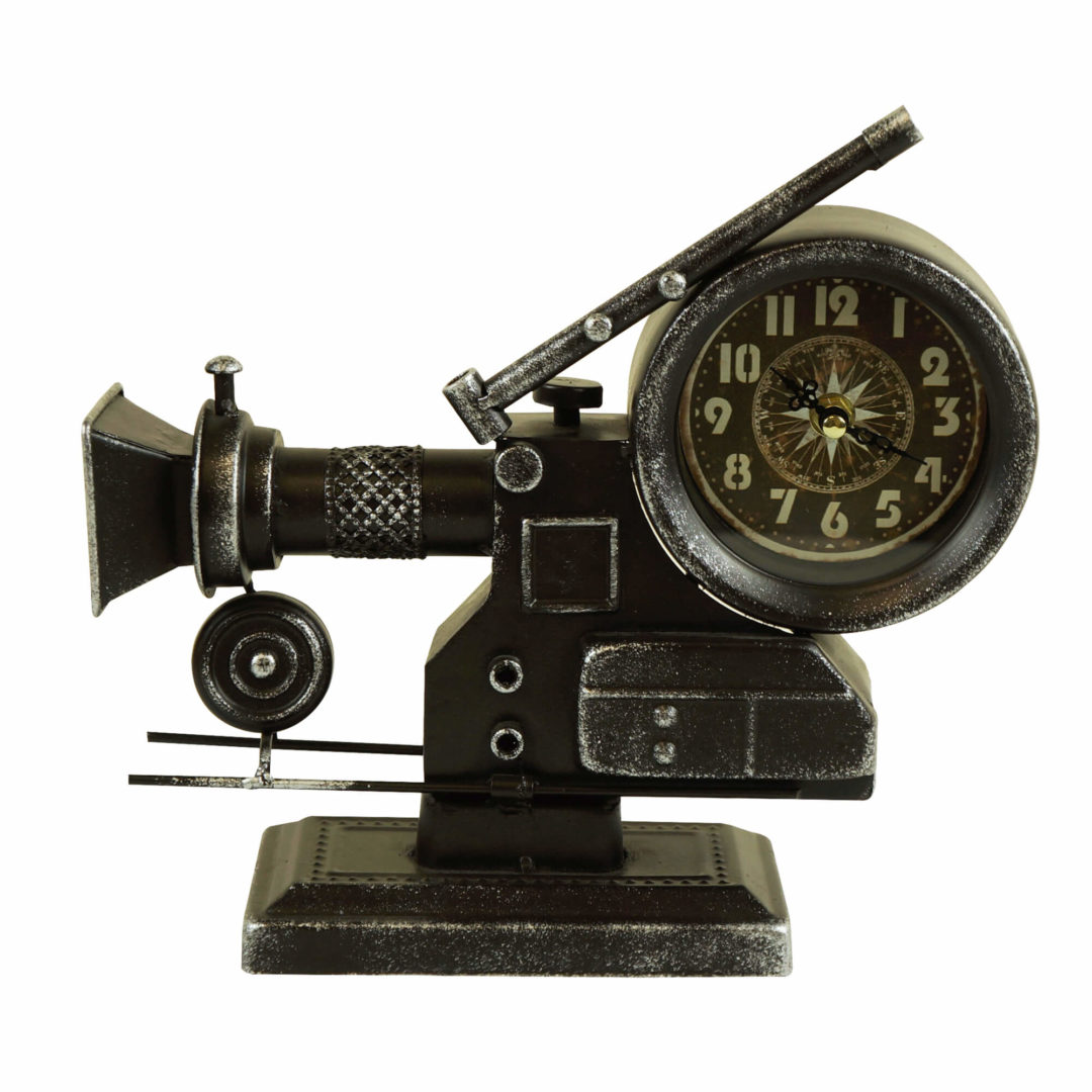 Classic Cinematograph Table Clock | Boxman