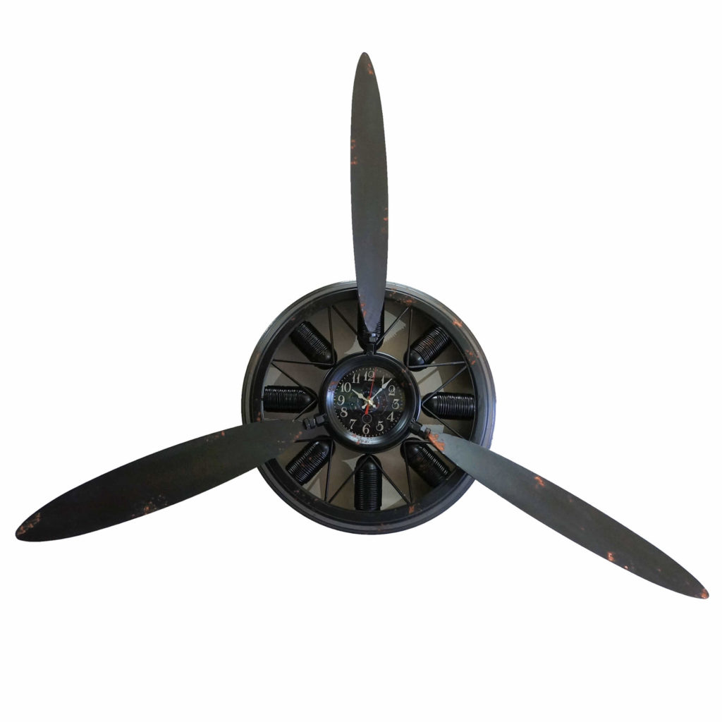 Airplane Propeller Wall Clock | Boxman