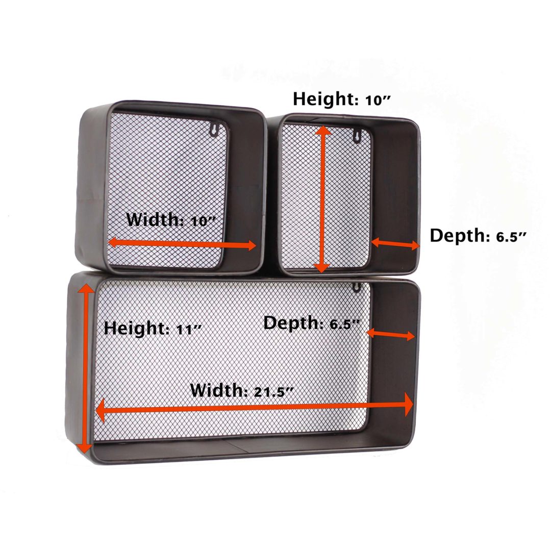 3 Pieces Wall Organizer | Boxman
